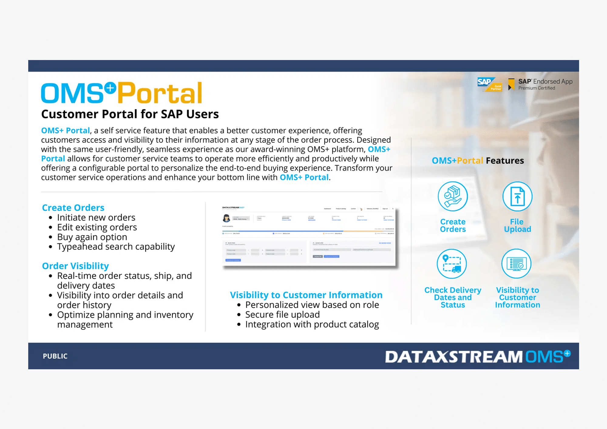 Portal One Pager | DataXstream